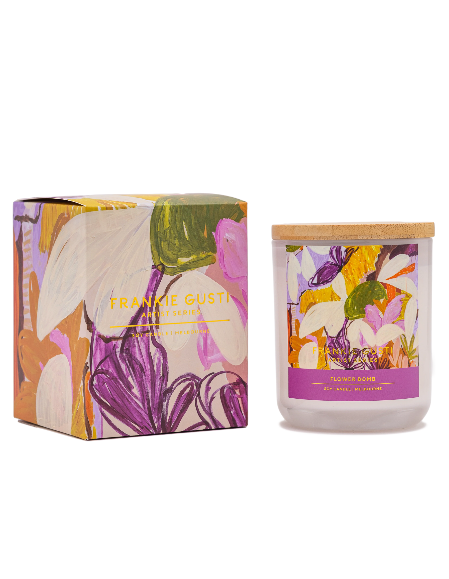 Artist Series - Flower Bomb- Frankie Gusti | FUDGE Gifts Home Lifestyle