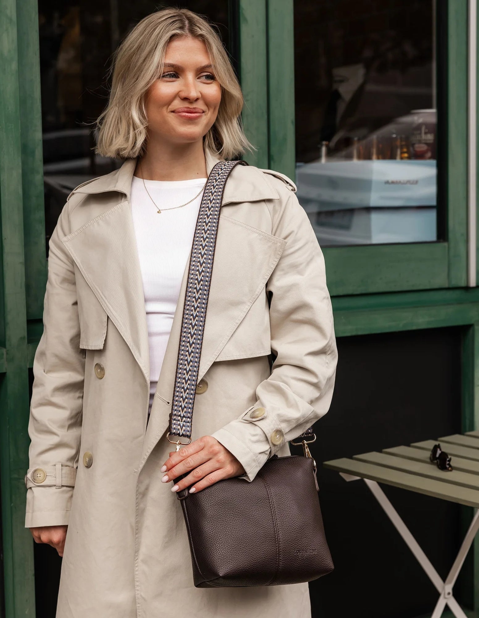 Kasey Crossbody Bag - Chocolate - Louenhide | FUDGE Gifts Home Lifestyle